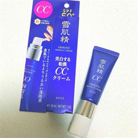 Kem trang điểm CC Kose Sekkisei White Cream Kose trong Nhật Bản nội địa