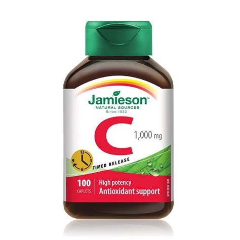 Vitamina C 1000mg 100 Capsule Jamieson Dr Max Farmacie