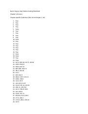 Buck Chapter 5 Answers Docx Buck S Step By Step Medical Coding