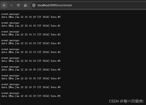09 springboot集成sse服务端推流 51cto博客 springboot sse推送