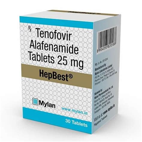 Mylan Tenofovir Alafenamide Tablets Mg Treatment Hiv At Rs Bottle In Raigad