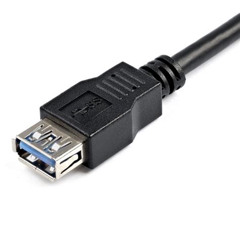 2m Black Superspeed Usb 30 5gbps Extension Cable A To A