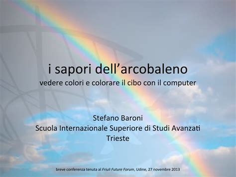 Future Forum 2013 - Stefano Baroni | PPT