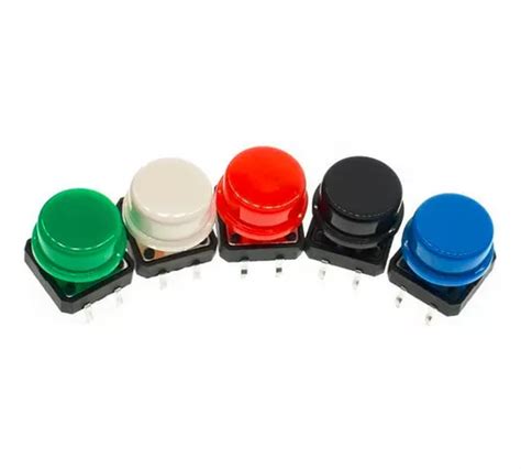 Kit 20 Chaves Táctil Push Button Botão 12x12x75 P Arduino Mercadolivre