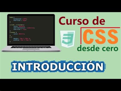 Curso De CSS Desde Cero Para Principiantes INTRODUCCION Video 1