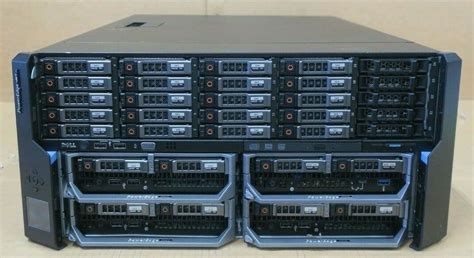 Dell Poweredge Vrtx Chassis 18tb Storage M640 2x Silver 4110 3x M620 E5