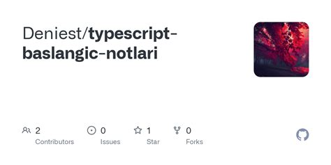 Github Deniesttypescript Baslangic Notlari