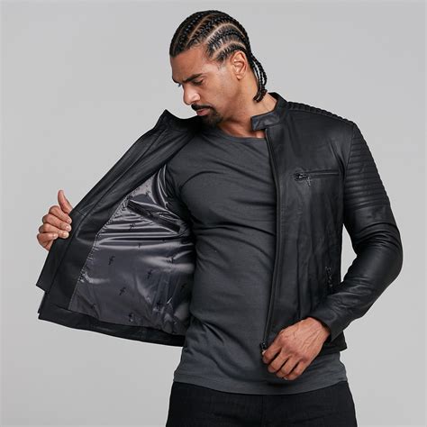 Father Sons Black Bomber Leather Jacket Fsh198