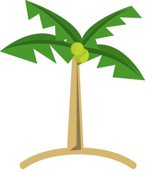 Coconut Tree 36654740 Vector Art At Vecteezy