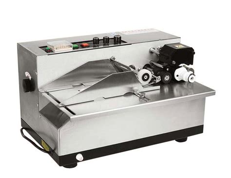 stainless steel dry ink coder high speed pouch batch printing machine