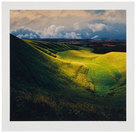 Lot Robert Weingarten B 1941 Untitled Green Rolling Hills