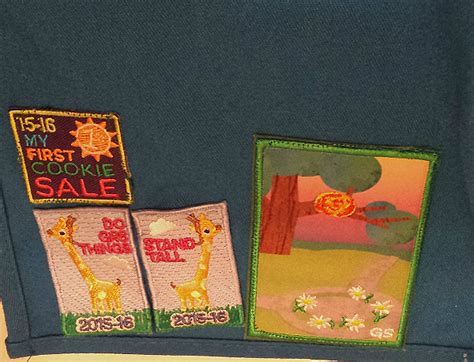 How To Attach Girl Scouts Patches