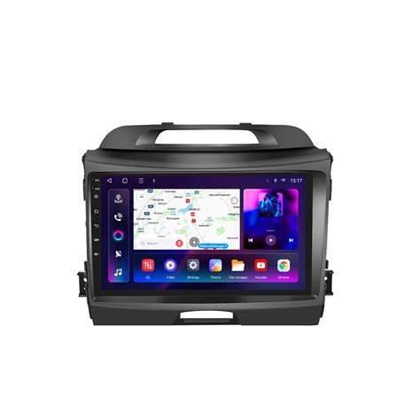 Navigatie Kia Sportage 2010 2016 Cu Android 12 8gb 128gb Sim 4g