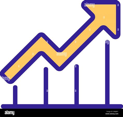 Progress Icon Vector Isolated Contour Symbol Illustration Stock Vector