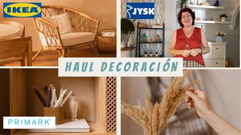 Haul Primark Ikea Jysk Deco Haul Compras De DecoraciÓn 🏠 Youtube