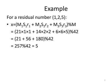 Chinese Remainder Theorem Newppt