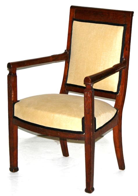 Bonhams A Pair Of Charles X Walnut Fauteuil A La Reine