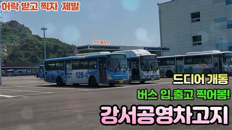 드디어 개통 강서공영차고지 개통 첫날 와봄 보너스 제발 허락 받고 들어가라고 Youtube