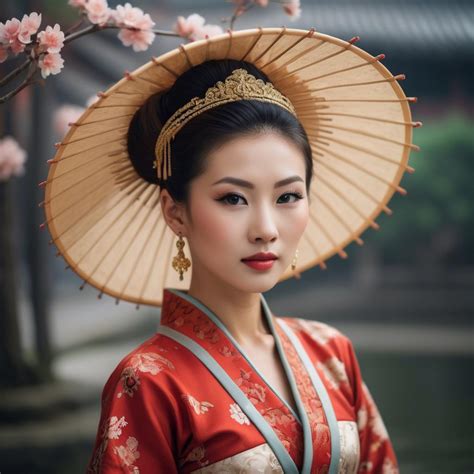 Gallery Of Elegant Asian Woman In A Traditional Dress Hot Bodies Gallery