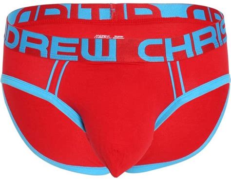 Andrew Christian TROPHY BOY For Hung Guys Brief Red MAAT S Heren