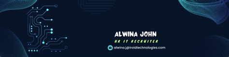 alwina john hr recruiter iroid technologies linkedin