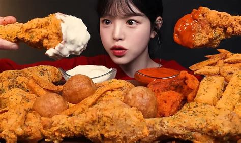 【boki 中字】酥脆的炸鸡腿，两口一个太过瘾了！ Boki小姐姐 Boki小姐姐 哔哩哔哩视频