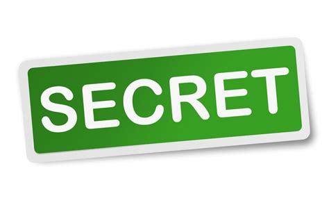 Premium Photo Secret Square Sticker Isolated On White