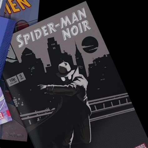 I Recreated Noirs Comic Art From Into The Spider Verse R Spiderman