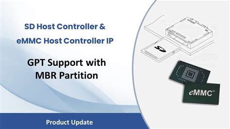 New Release SD 3 0 And EMMC Host Controller Integrates GPT Support