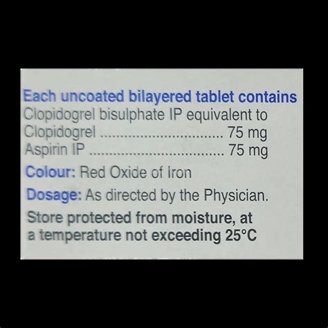 Clopivas Ap 75mg Tablet 15s Price Uses Side Effects And Substitutes Medkart