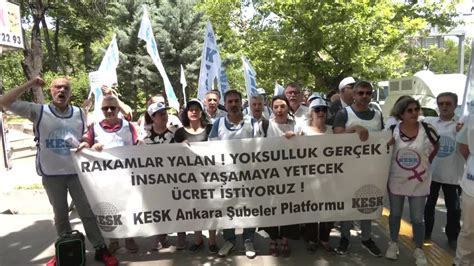 Kesk Ankara da Enflasyon Rakamlarını Protesto Etti Tüik Hayat