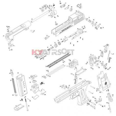 Desert Eagle Hop Up Chamber Screw 1 None Parts Number