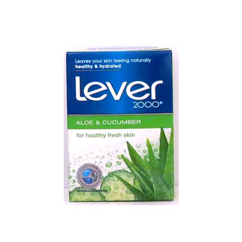 Lever 2000 Aloe And Cucumber Soap For Healthy Fresh Skin113g Approx