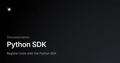 Python Sdk Agentrpc Python Sdk Agentrpc