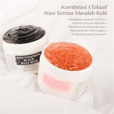 Jual Harga Murah Share Eileen Grace Black Jelly Mask Rose Jelly Mask 5ml 10ml 20ml 81 Shopee
