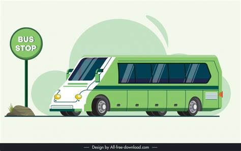 Electric Bus Design Elements Elegant Design Vectors Images Graphic Art Designs In Editable Ai