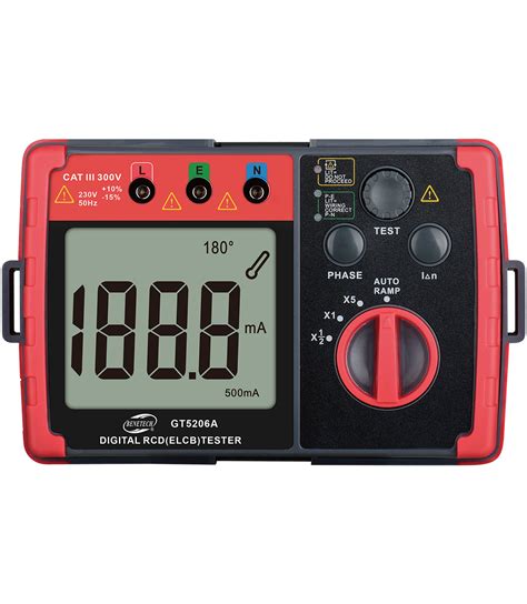 Digital Rcd Elcb Tester Gt5206a Shenzhen Jumaoyuan Science And