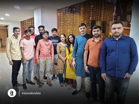 Lembits Team Diwalicelebration Itcompany Ahmedabad Lembits