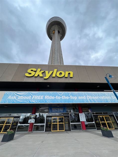 Skylon Tower Menu Narcity