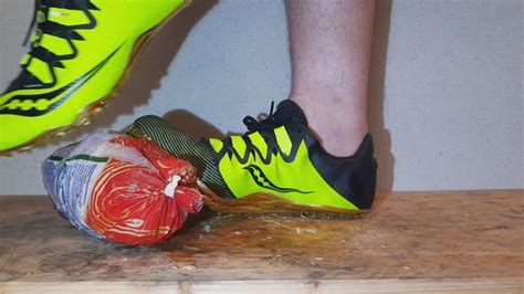 Saucony Track Spikes Unpackig Chicken Part 1 Of 4 Theboss999 Clips4sale