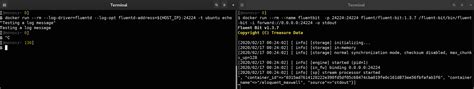 Unable To Capture Docker Log Using Fluentd Log Driver Issue