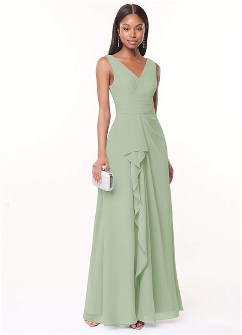 Azazie Julianna Dusty Sage Bridesmaid Dresses Azazie
