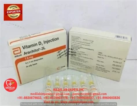 Cal D3 Injection 1 Ml At ₹ 30 Vial In Nagpur Id 2852593845162
