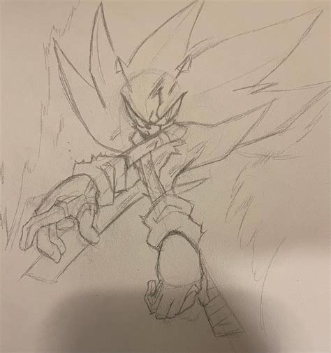 Omega And Gemerl Old Super Sonic Sketches Xer0shiro In Sonic The Hedgehog On Tumblr