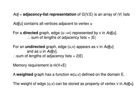 Ppt Chapter 22 Elementary Graph Algorithms Powerpoint Presentation