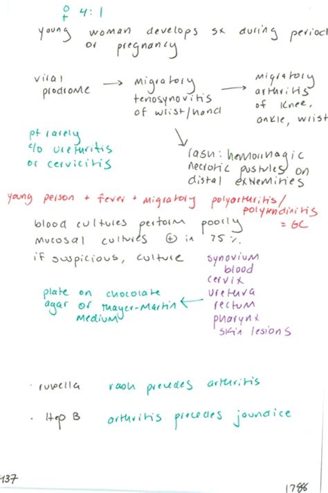 437 Usual Presentation Of Gonococcal Arthritis How Often Does Pt