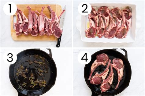 Pan Fried Lamb Chops Recipe
