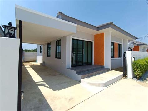 บ้านเดี่ยวชั้นเดียว โครงการบ้าน เดอะริคโค้ วิลเลจ กำแพงแสน บางเลน นครปฐม Ennxo