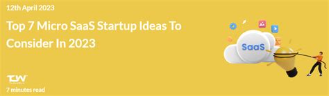 Thecodework On Linkedin Top 7 Micro Saas Startup Ideas To Consider In 2023