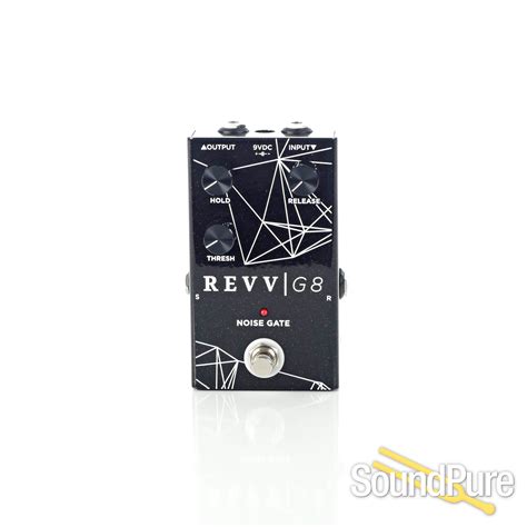 Revv G8 Noise Gate Electric Guitar Effects Pedal